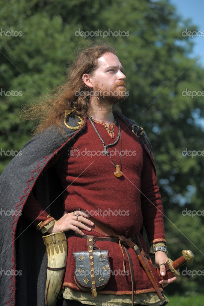 Portrait of a Viking Stock Photo by ©evdoha 28396855