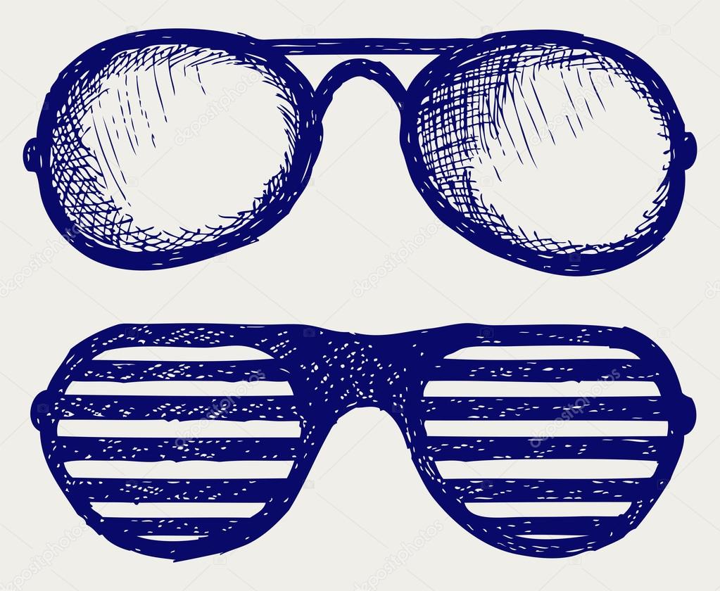 Glasses silhouettes — Stock Photo © Kreativ #13579145