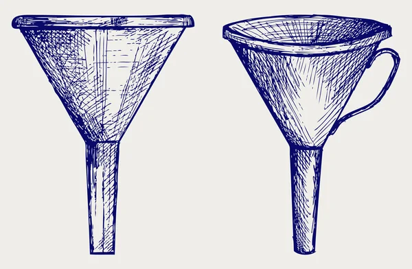Embudo de laboratorio Imágenes Vectoriales, Gráfico Vectorial de Embudo ...