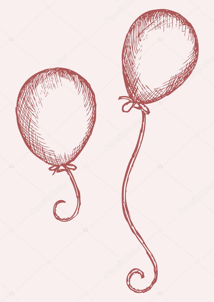 Illustration balloon — Stock Vector © Kreativ #17594851