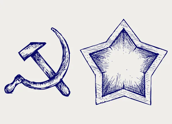 Soviet star sketch Vector Art Stock Images | Depositphotos