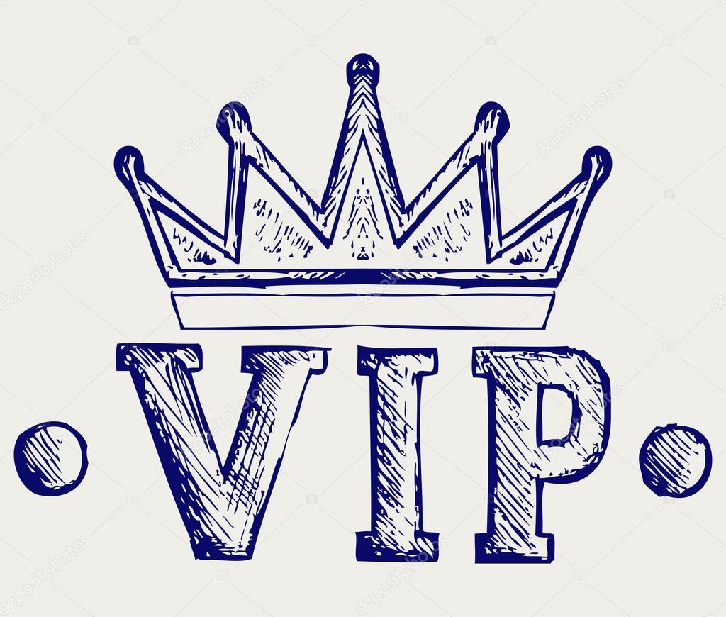 Vip crown symbol — Stock Vector © Kreativ #25106281