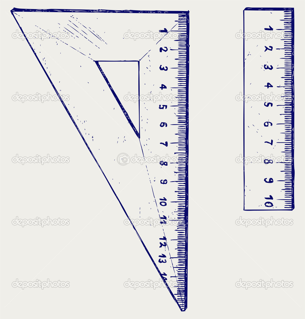 Wooden rulers Stock Vector Image by ©Kreativ #25107417