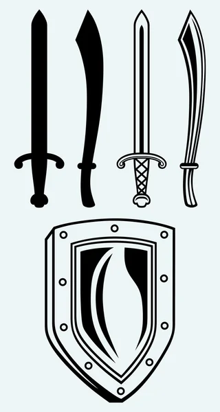 Dagger vector isolated Vector Art Stock Images | Depositphotos