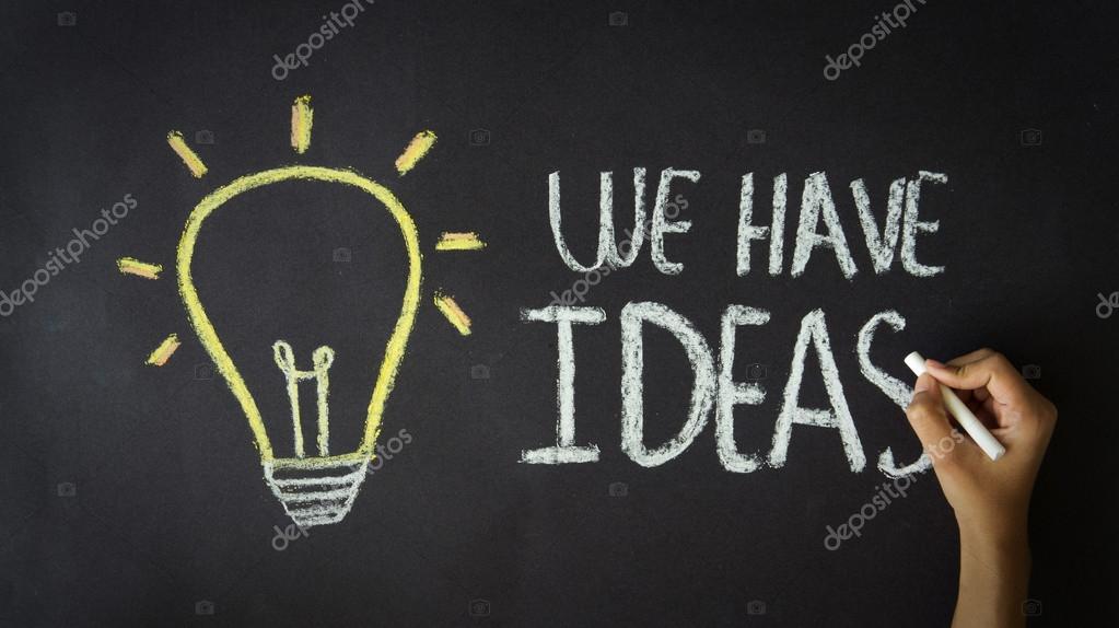 We have Ideas — Stock Photo © kbuntu #21996005