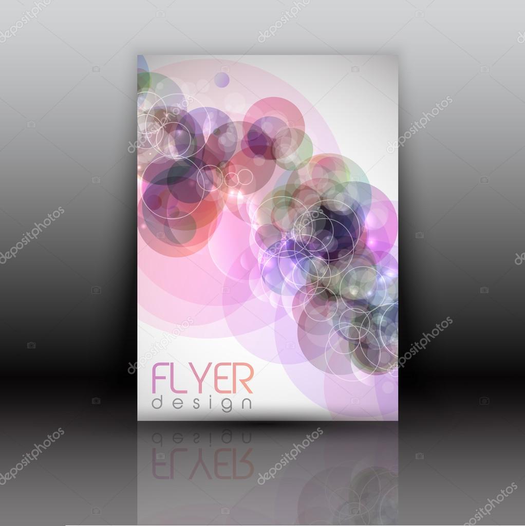Abstract design flyer — Stock Photo © kjpargeter #33382393