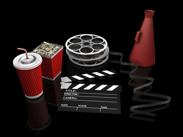 Movie items Stock Photo by ©kjpargeter 4381201