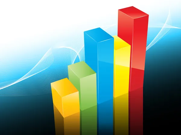 3d bar graph Vector Art Stock Images | Depositphotos