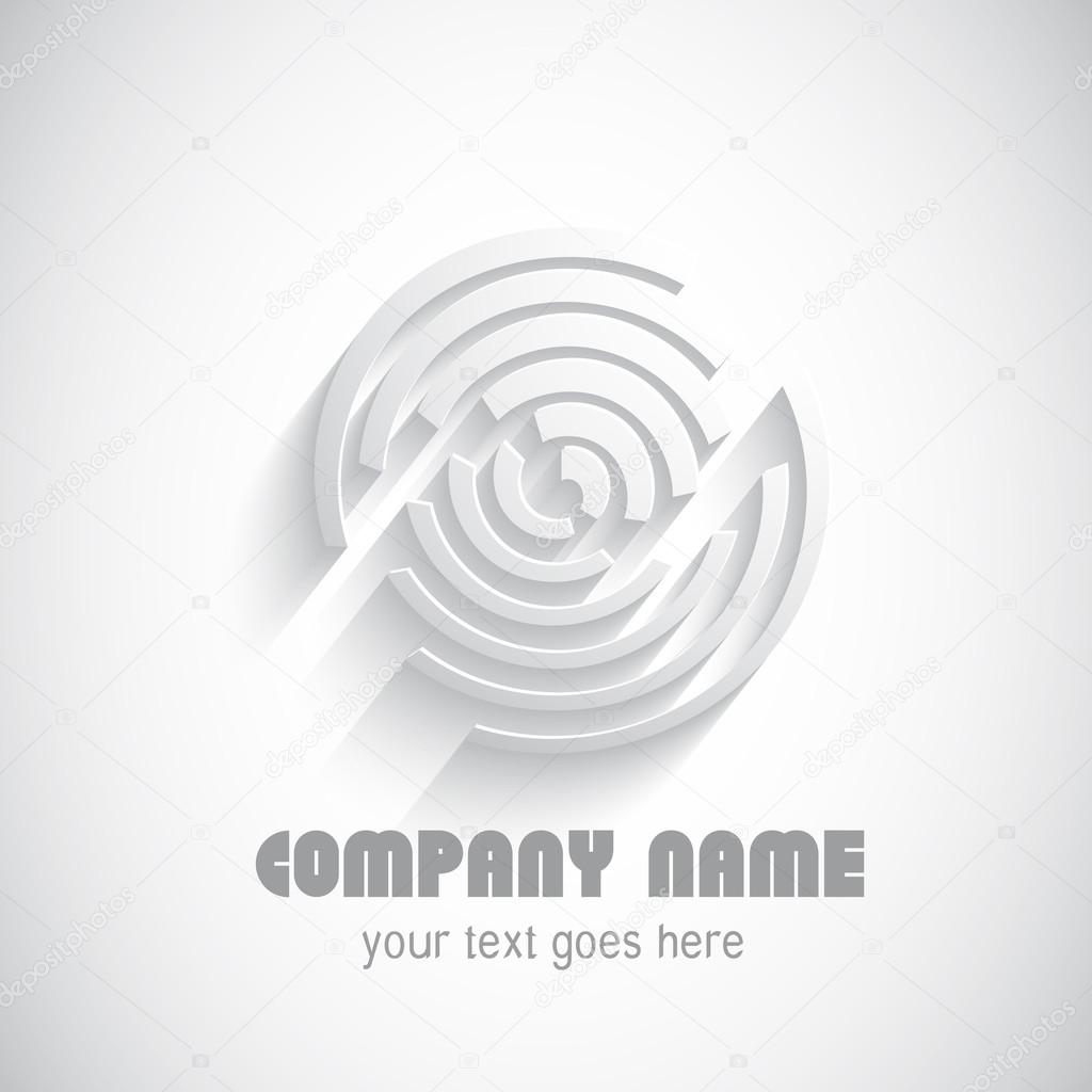 Radial logo Stock Vector by ©kjpargeter 49026099