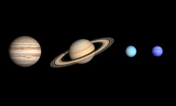 Planets of the Solarsystem — Stock Photo © Tristan3D #35751081