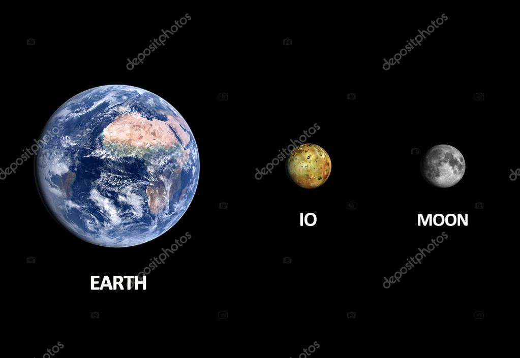 Earth Moon Size Comparison