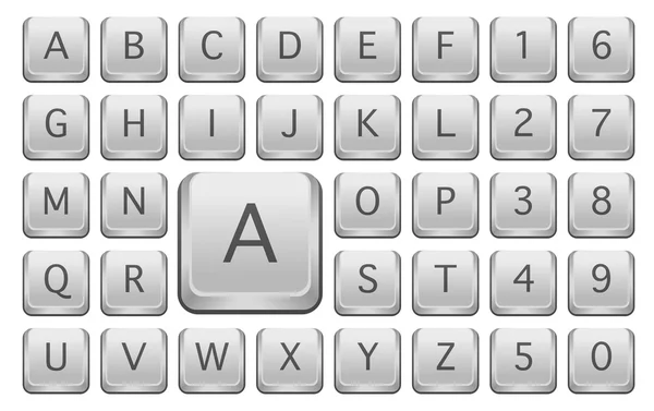 Pc keyboard keys Vector Art Stock Images | Depositphotos