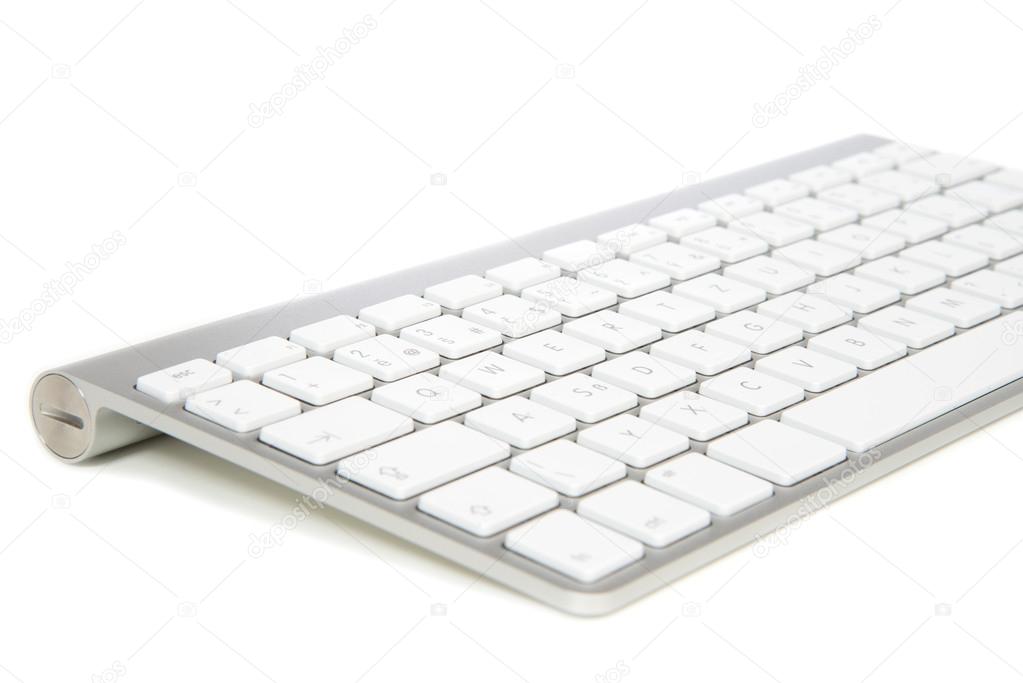 Modern wireless computer keyboard — Stock Photo © dml5050 #21439835
