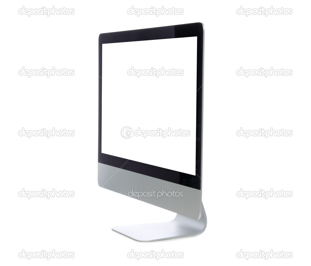 New monitor computer display side Stock Photo by ©dml5050 26851383