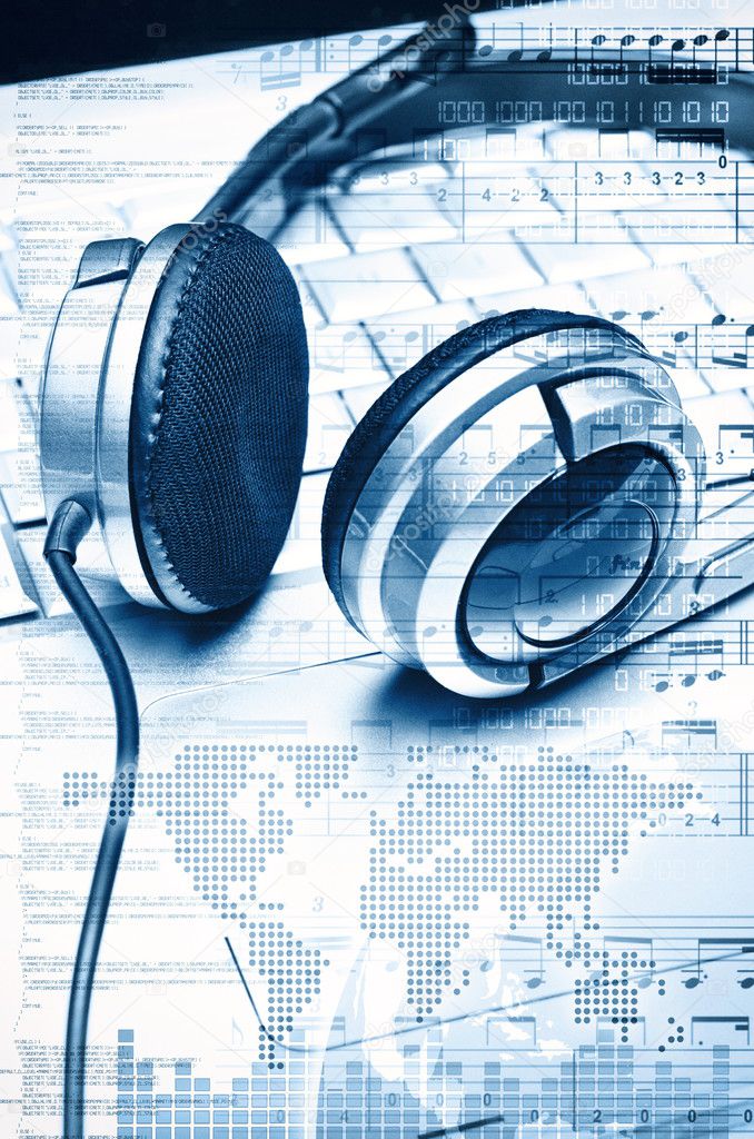 Digital Audio and Music Concept — Stock Photo © nmedia #13751688