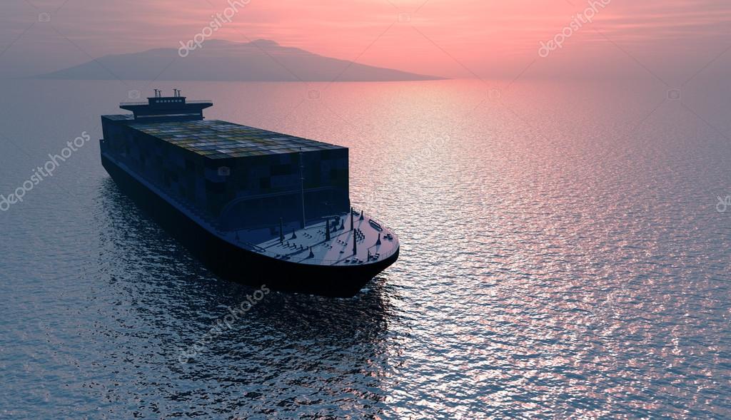 The cargo ship — Stock Photo © Iurii #23362364
