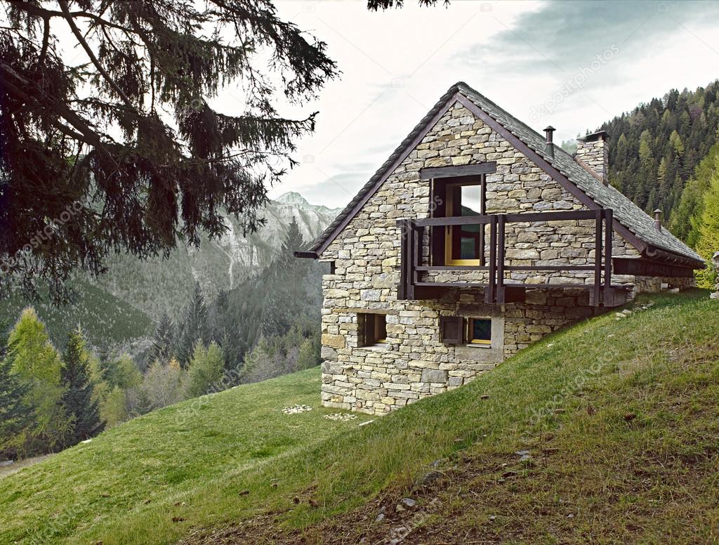 Italian stone house Stock Photo by ©aaphotograph 33651053