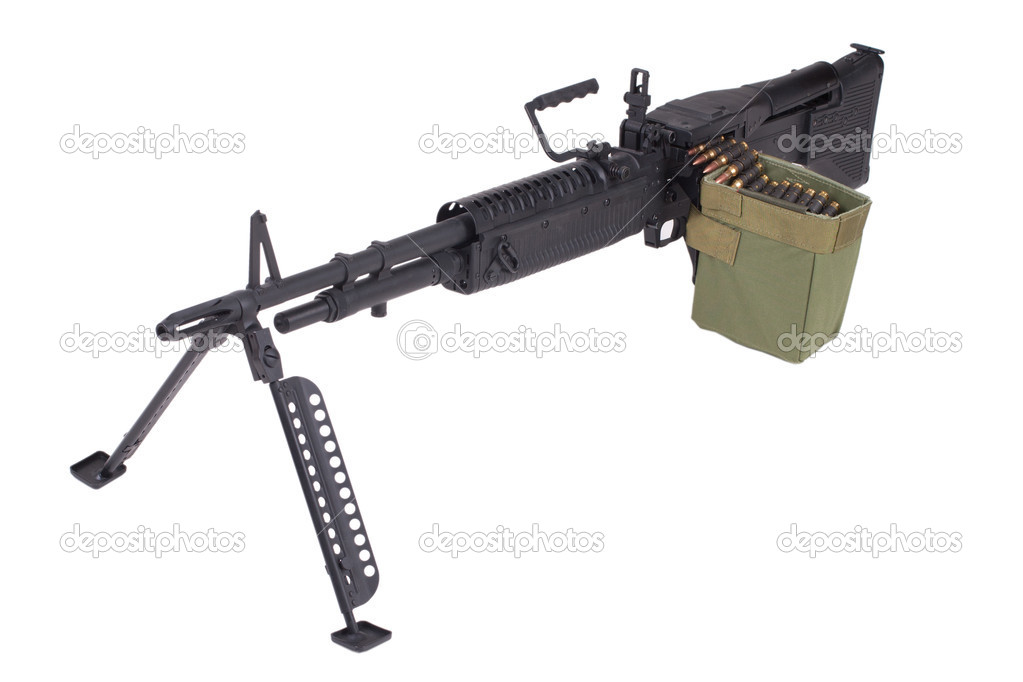 M60 machine gun — Stock Photo © zim90 #30400997