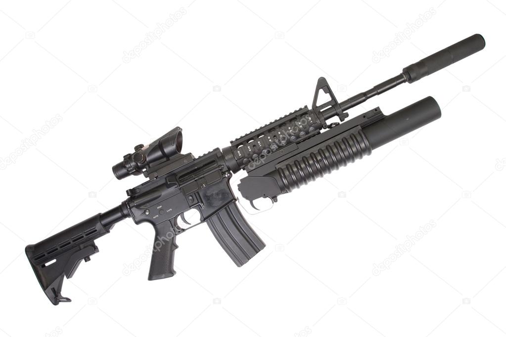 M4a1 Carbine Assault Rifle M203