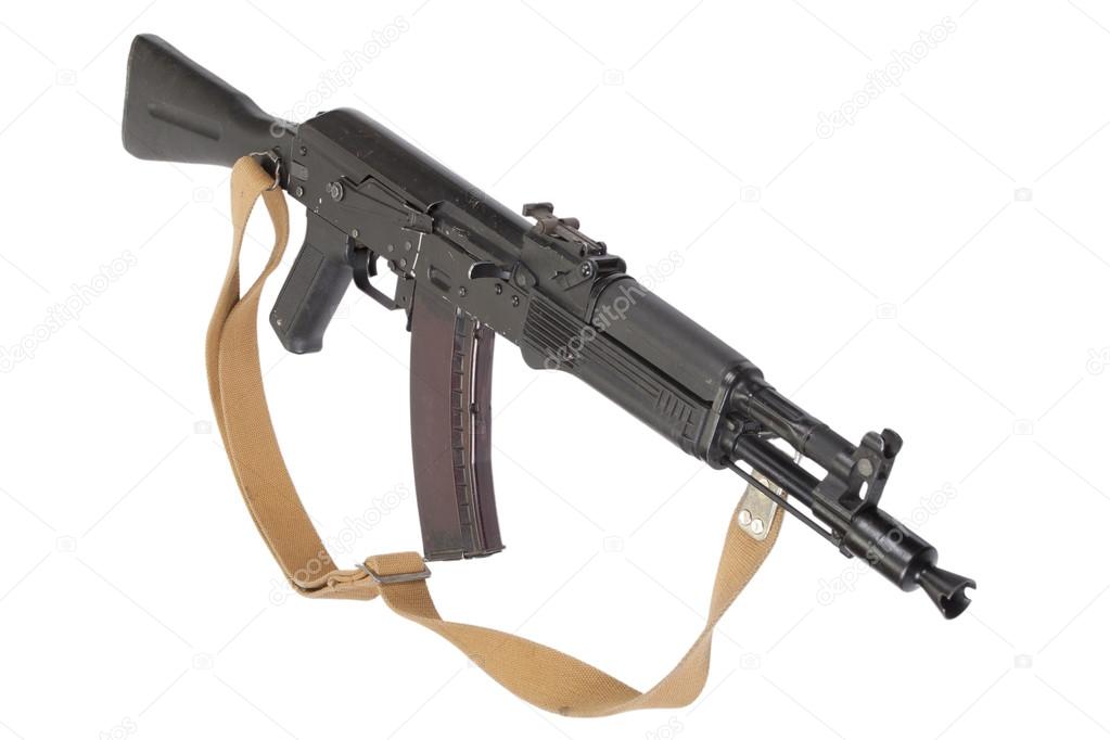 Russian kalashnikov AK assault rifle Stock Photo by ©zim90 39123181