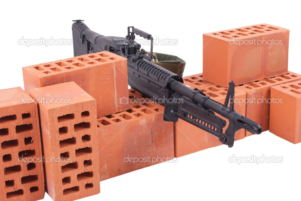 M60 machine gun — Stock Photo © zim90 #41044053