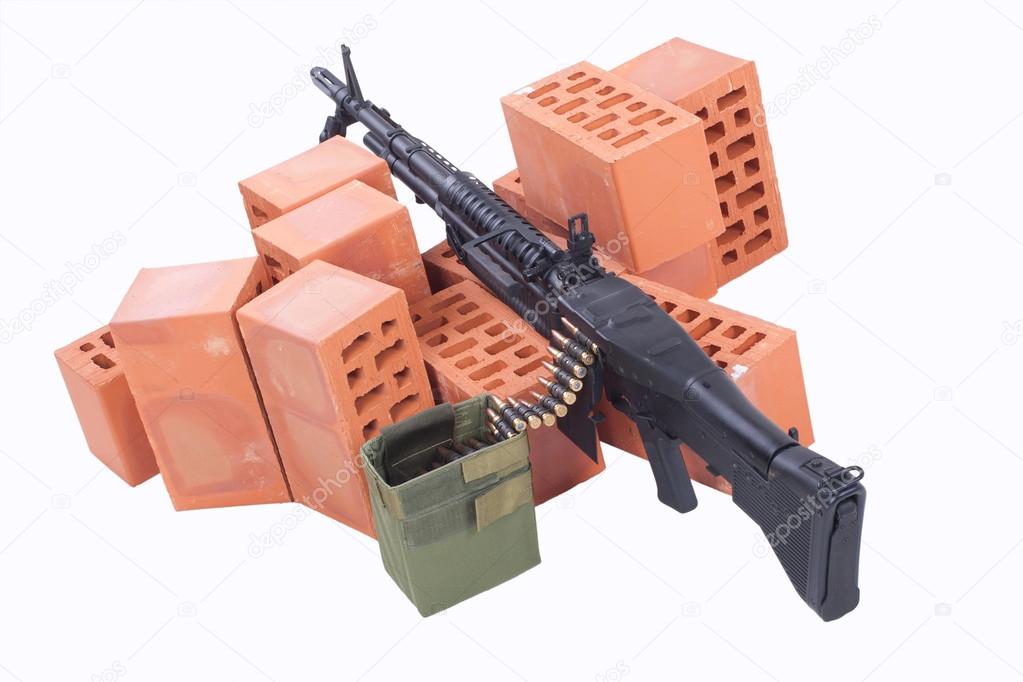 M60 machine gun — Stock Photo © zim90 #41044087