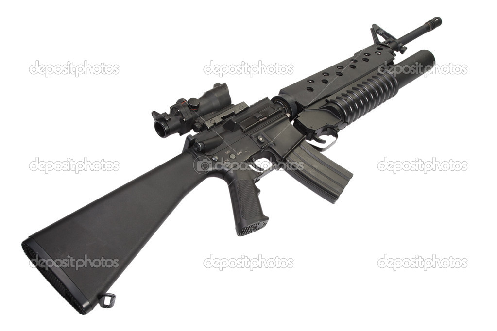 Original Vietnam War Colt M16A1 Display Gun With M203 40mm, 54% OFF