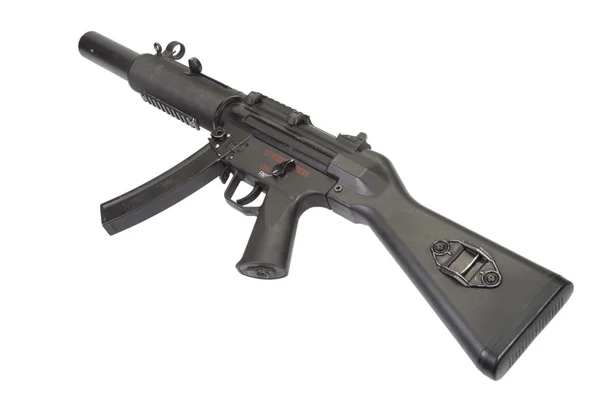 Submachine gun MP5 on white background Stock Photo by ©zim90 80423560