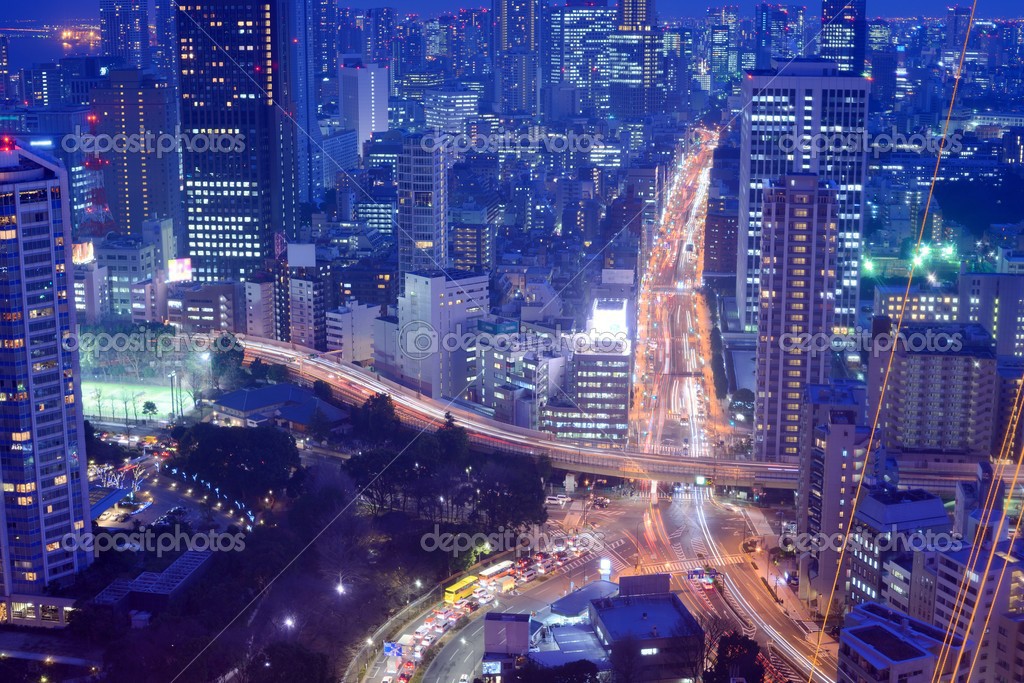 Tokyo Highways Stock Photo by ©sepavone 24333009