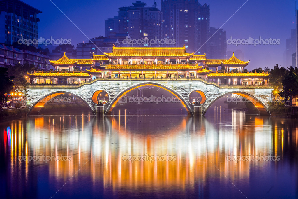 Chengdu Bridge — Stock Photo © sepavone #50126869