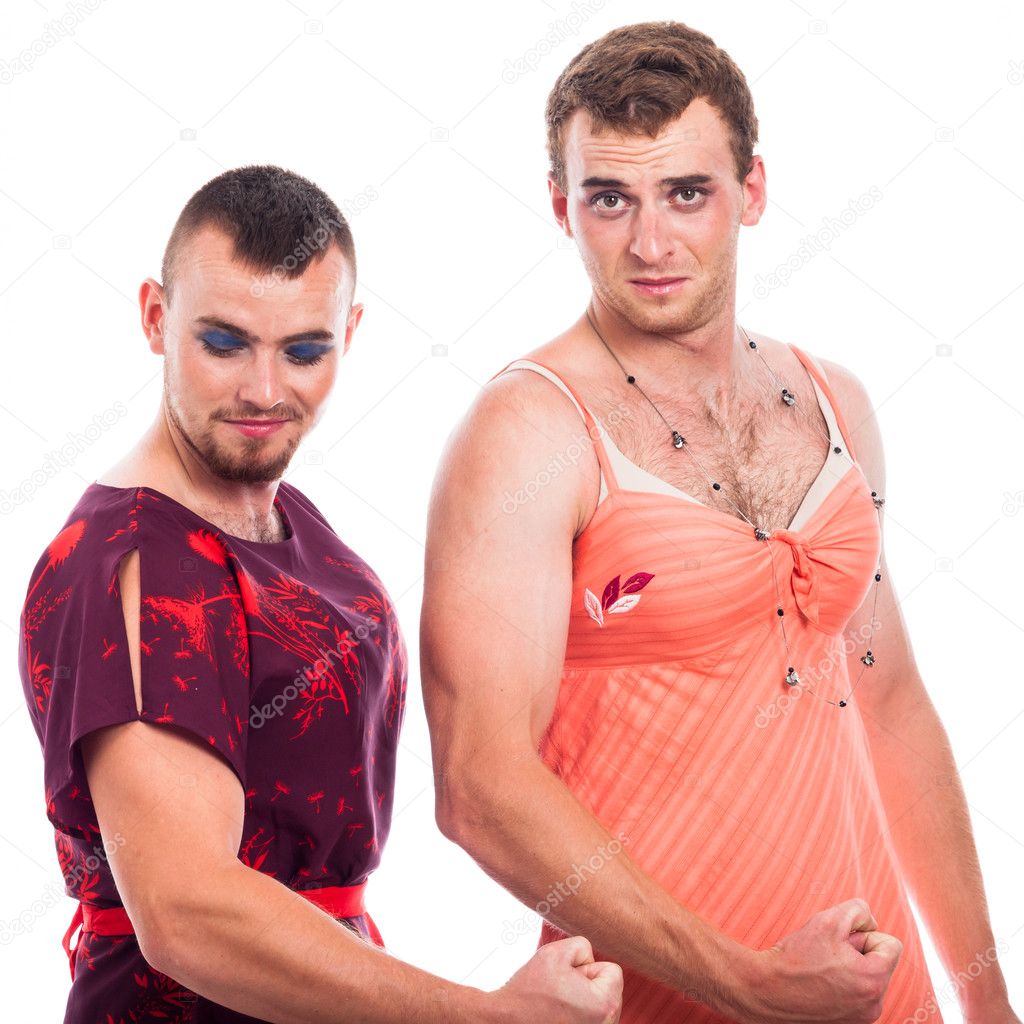 Strong transvestites — Stock Photo © JanMika #23161166