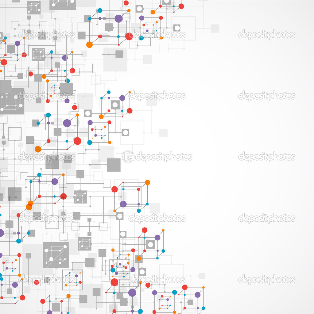 Network technology communication background Stock Vector Image by ...