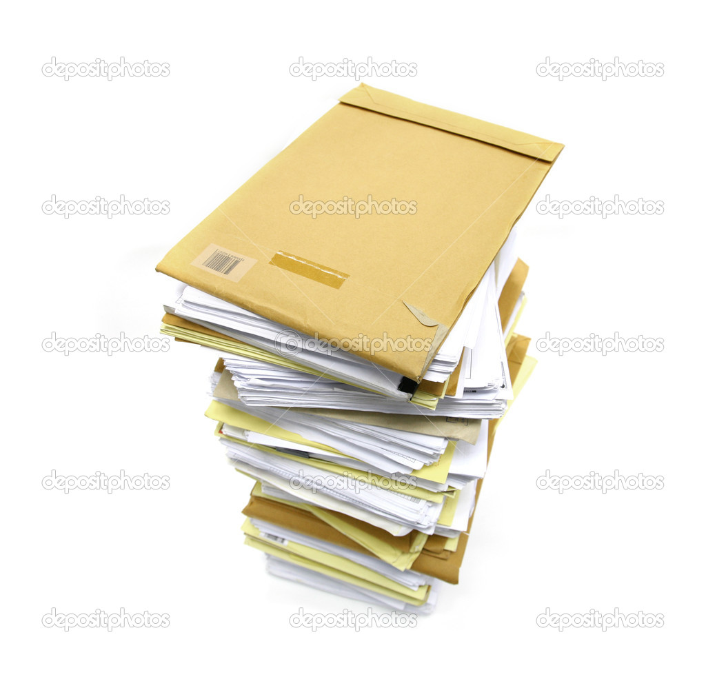 Stack of old paper Stock Photo by ©Kris 25998559