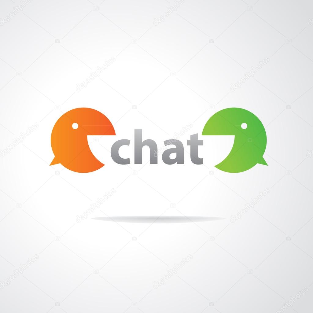 Sign - chat. Stock Vector Image by ©antoshkaforever #19166309