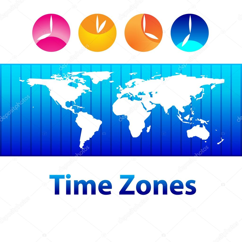 Time-zones Stock Vector by ©antoshkaforever 19166585