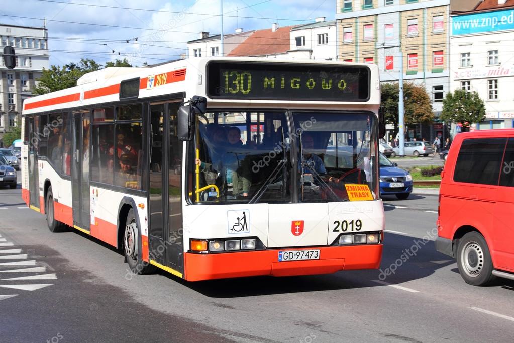 Neoplan bus in Gdansk – Stock Editorial Photo © tupungato #29961963