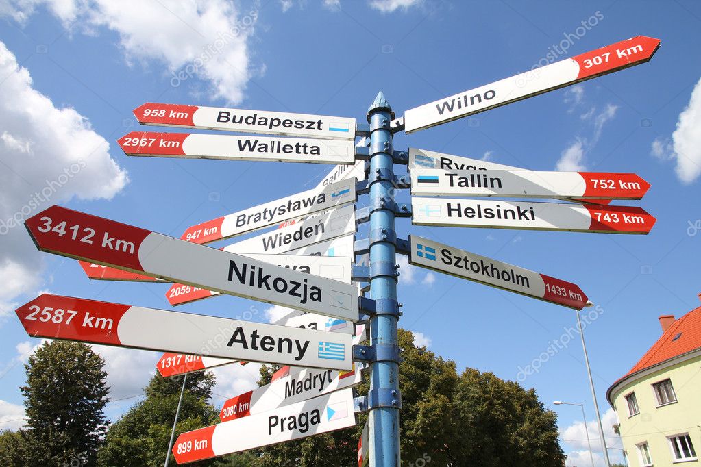 Direction signs — Stock Photo © tupungato #30260823