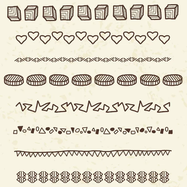 Doodle divider line Vector Art Stock Images | Depositphotos