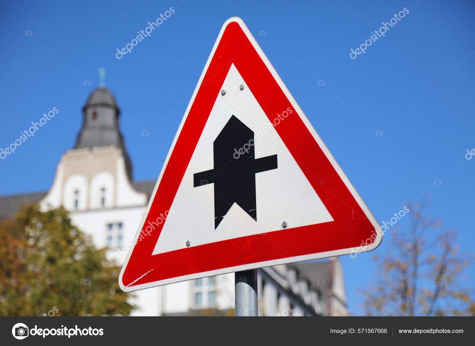 Crossroads Road Sign