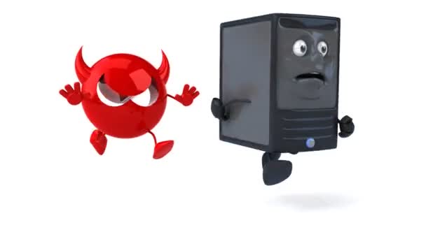 Happy computer Stock Vector by ©clairev 2201880