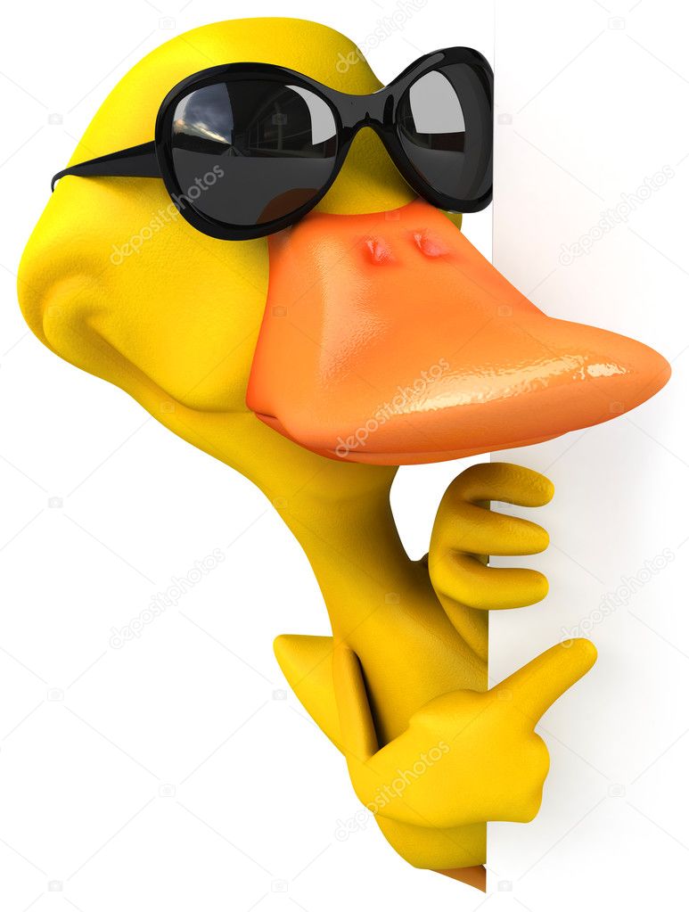 Fun duck Stock Illustration by ©julos #15360545