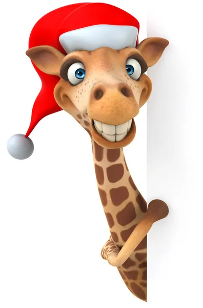 Christmas Giraffe Wallpaper