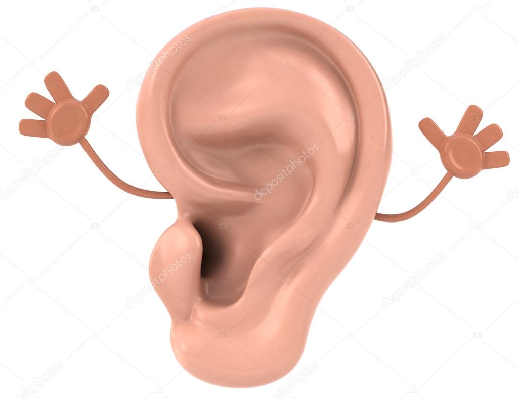 Oreja divertida — Foto de stock #38452897 © julos