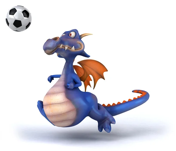 Fútbol dragón imágenes de stock de arte vectorial | Depositphotos