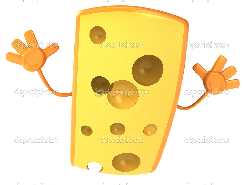 Fun Cheese Stock Illustration by ©julos #48265147