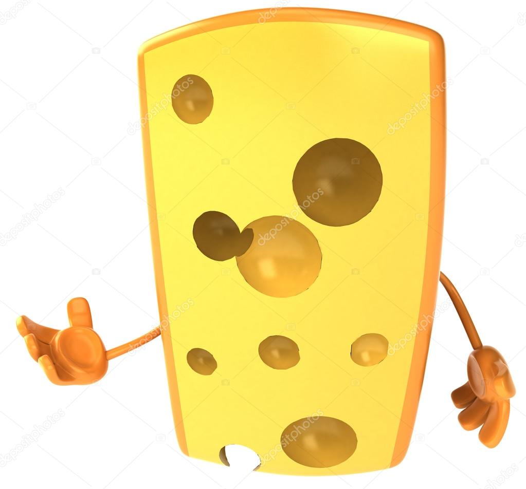 Fun Cheese Stock Illustration by ©julos #48265307