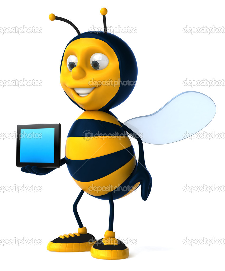 Cartoon bee Stock Illustration by ©julos #49045435