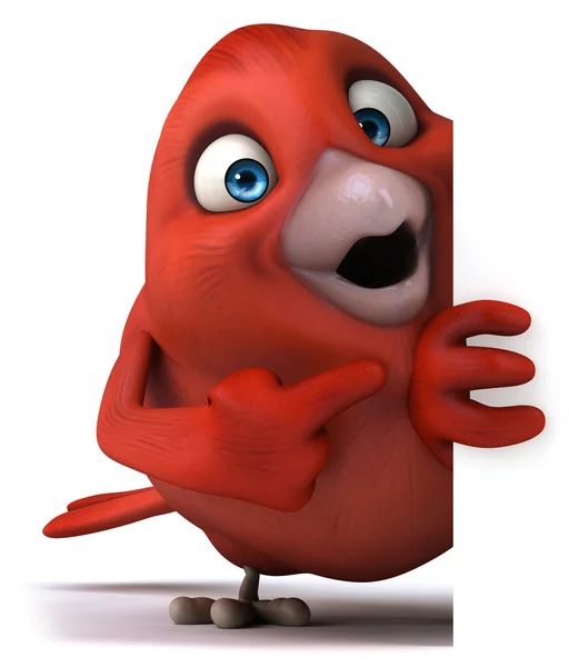 Cartoon Red bird Stock Illustration by ©julos #108591252
