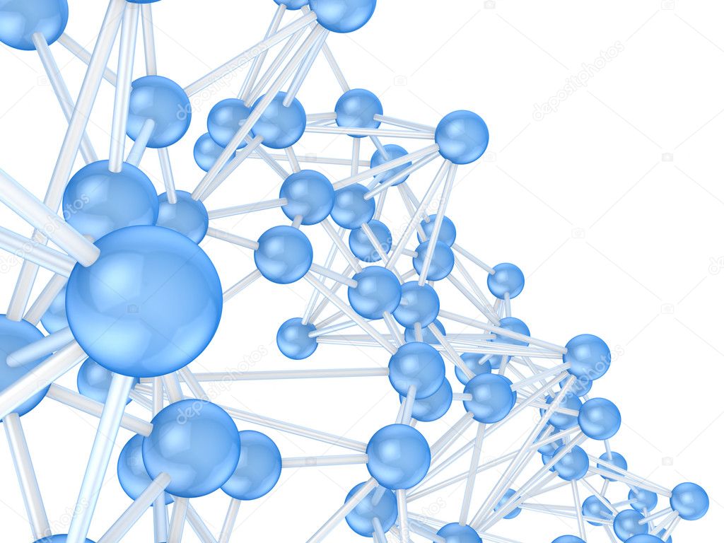 3d moleculas. — Stock Photo © rukanoga #13433484