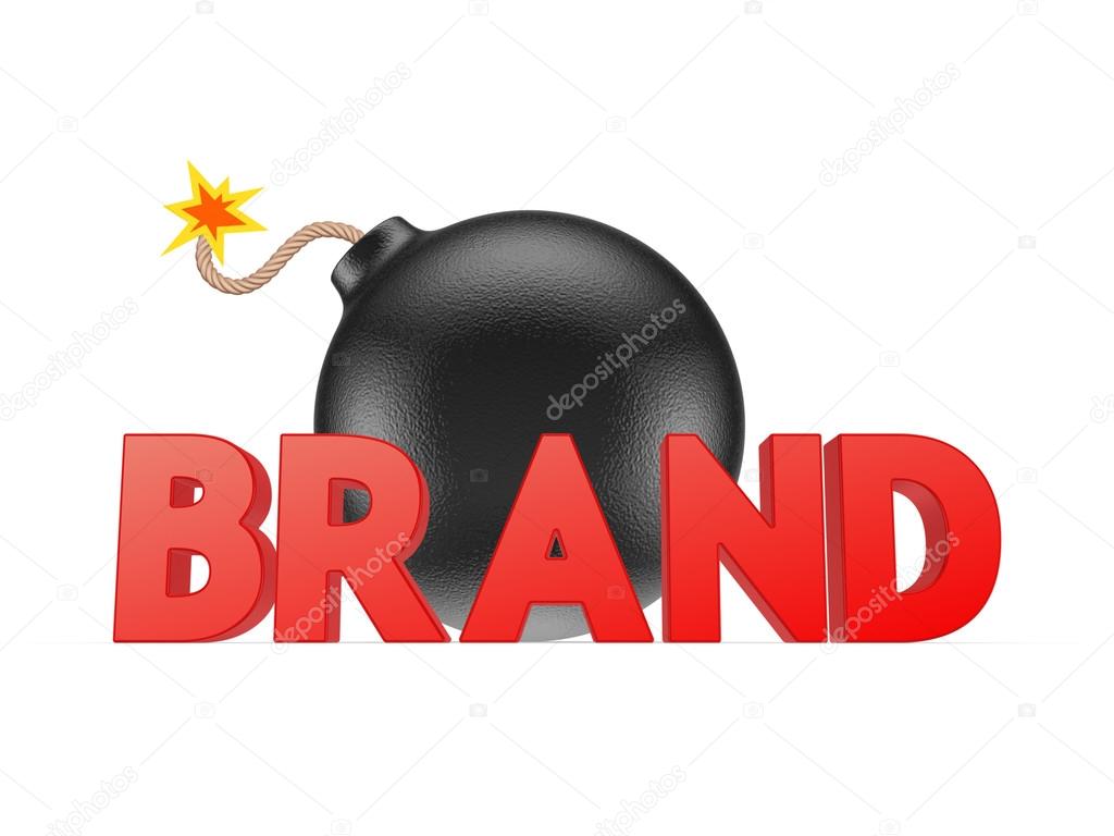 Bomb Logo Brand
